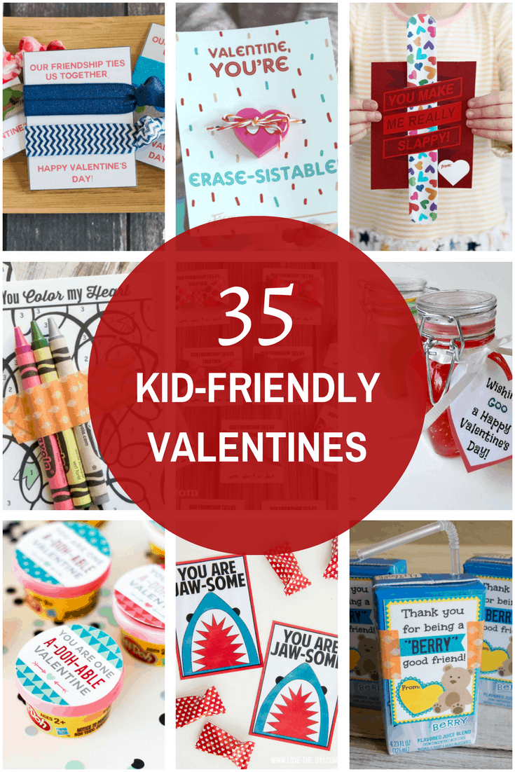 35 Creative and FREE Kid-Friendly Valentines - Simply September