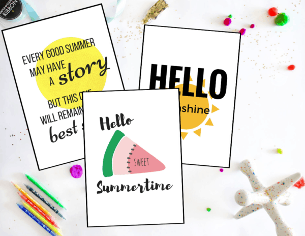 FREE Summer Printables: Sweet Summertime Signs - Simply September