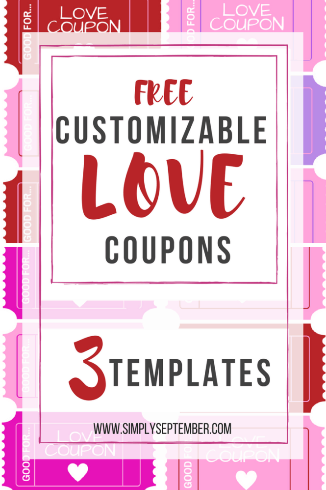 The Perfect Valentine's Day Gift for the Entire Family: Love Coupons ...