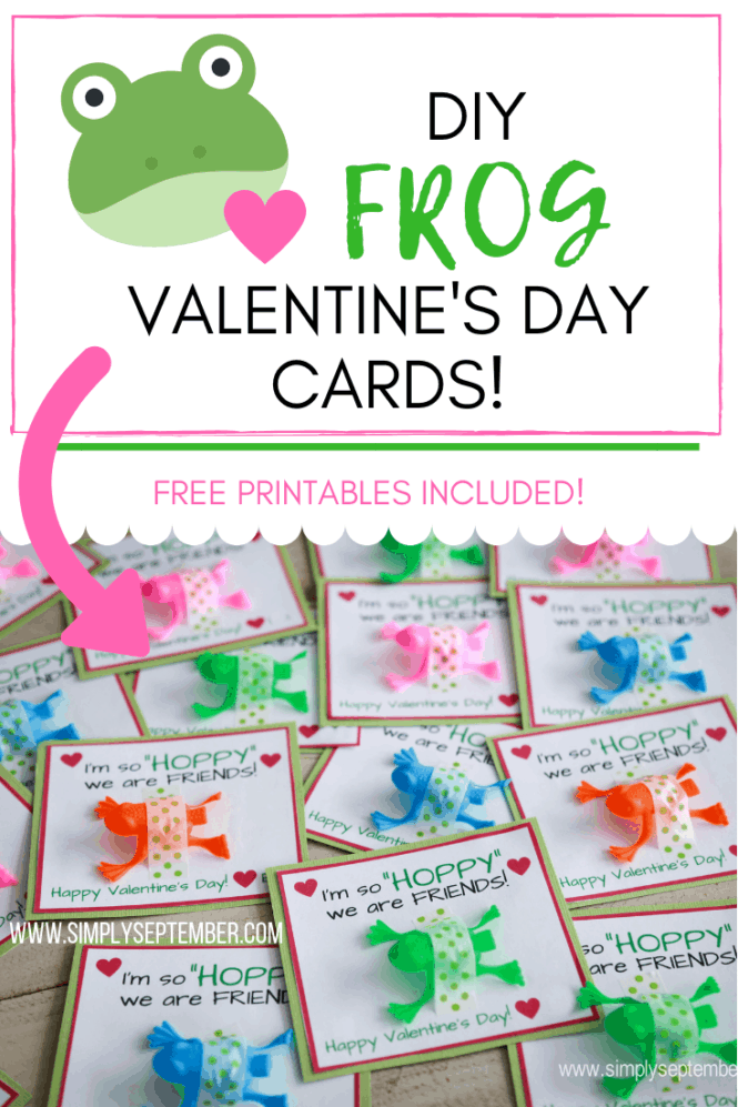 Creating the Perfect Frog Valentine's Day Card: Free Printable - Simply ...