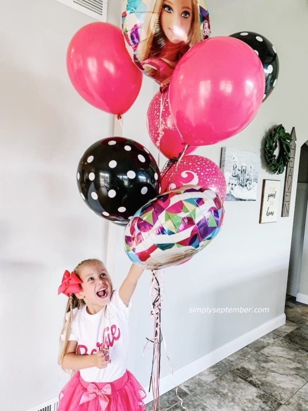 How to Easily Host a Barbie Birthday Party - Simply September