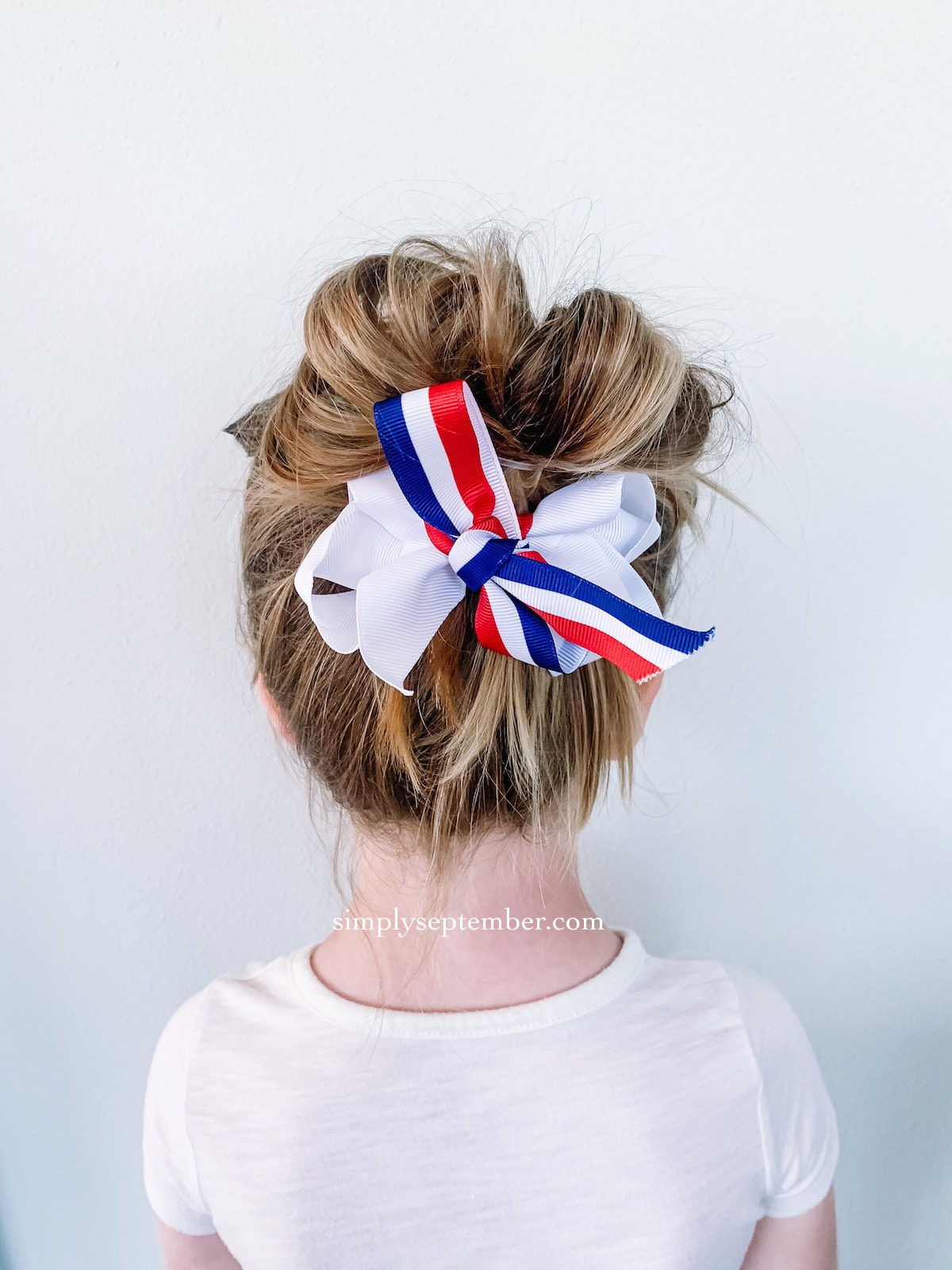 How To Easily DIY Ribbon Hair Bows - Simply September