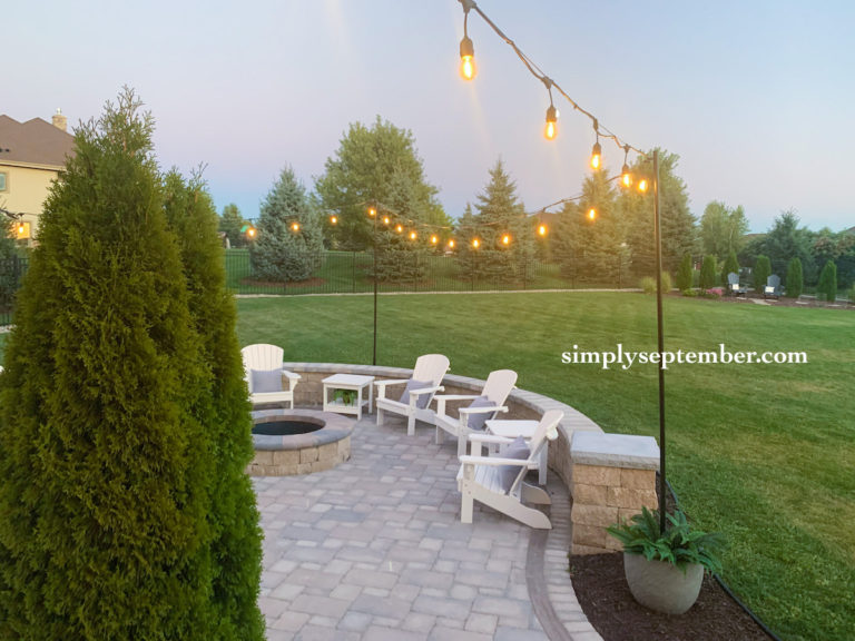 How to DIY String Light Planters (Full Tutorial) - Simply September