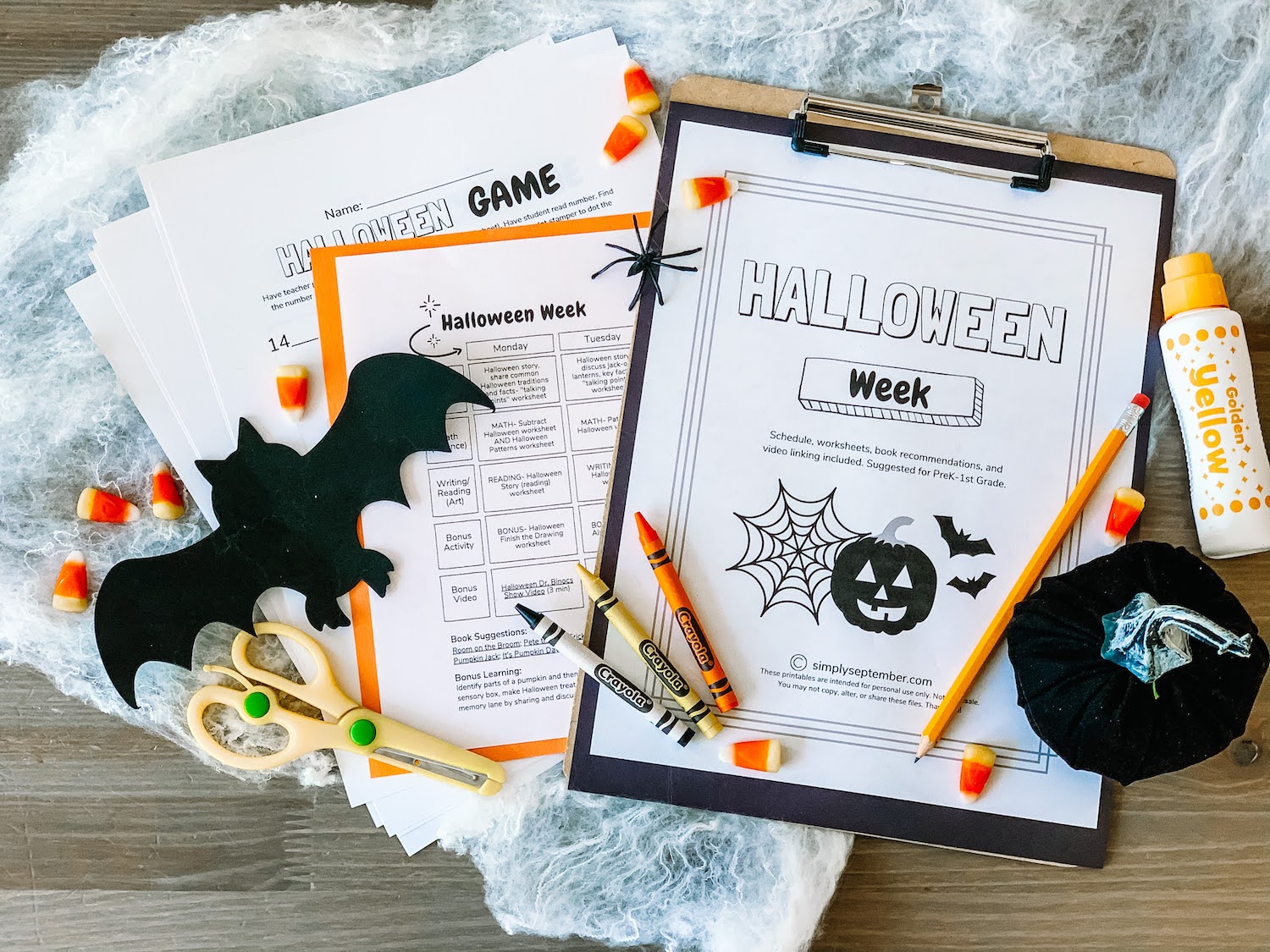 Halloween Week: PreK-1st Grade Halloween Themed Resources - Simply ...