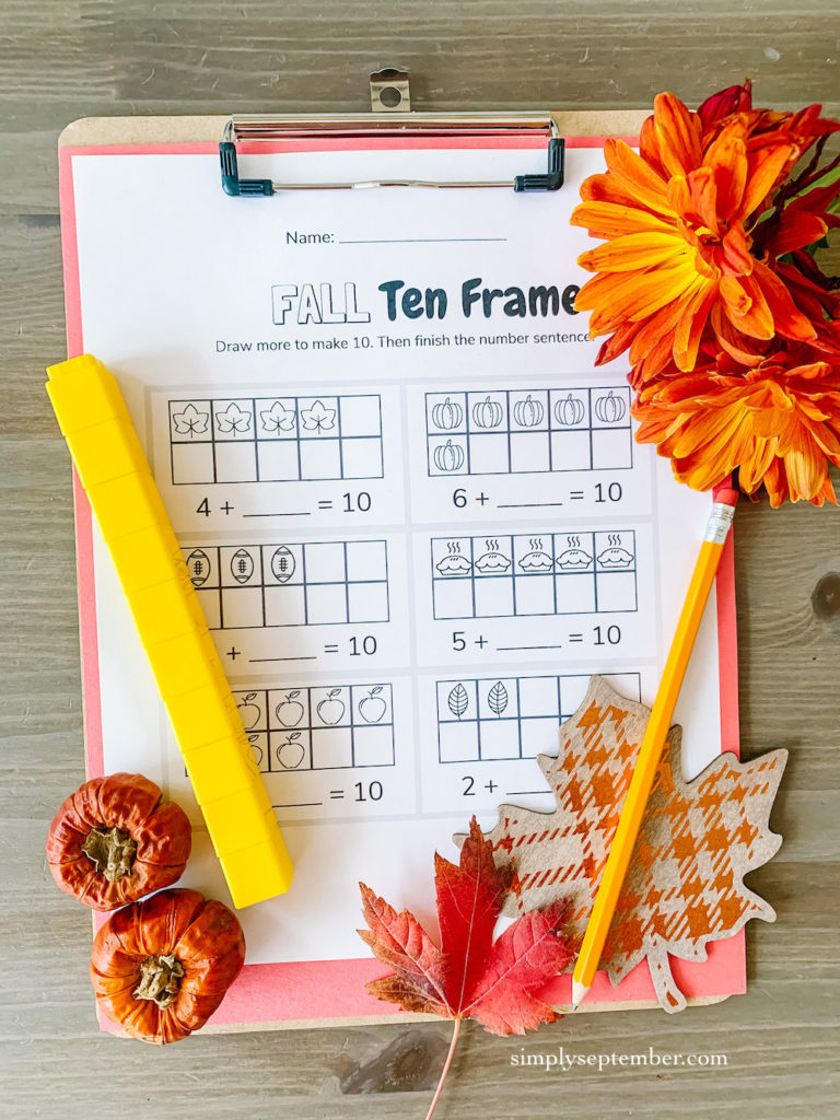 Fall Fun Week: PreK-1st Grade Pumpkin Themed Resources - Simply September
