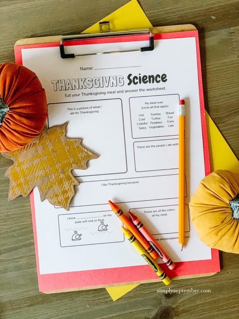 Thanksgiving & Gratitude Week(s): PreK-1st Grade Themed Resources ...