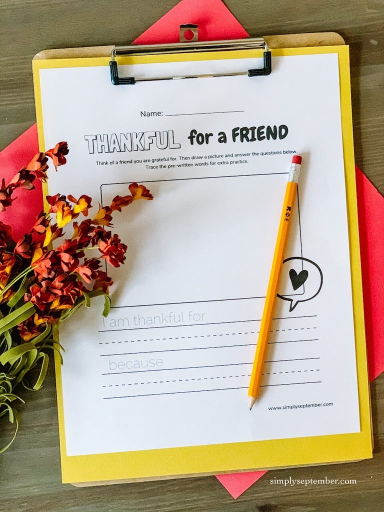 Thanksgiving & Gratitude Week(s): PreK-1st Grade Themed Resources ...