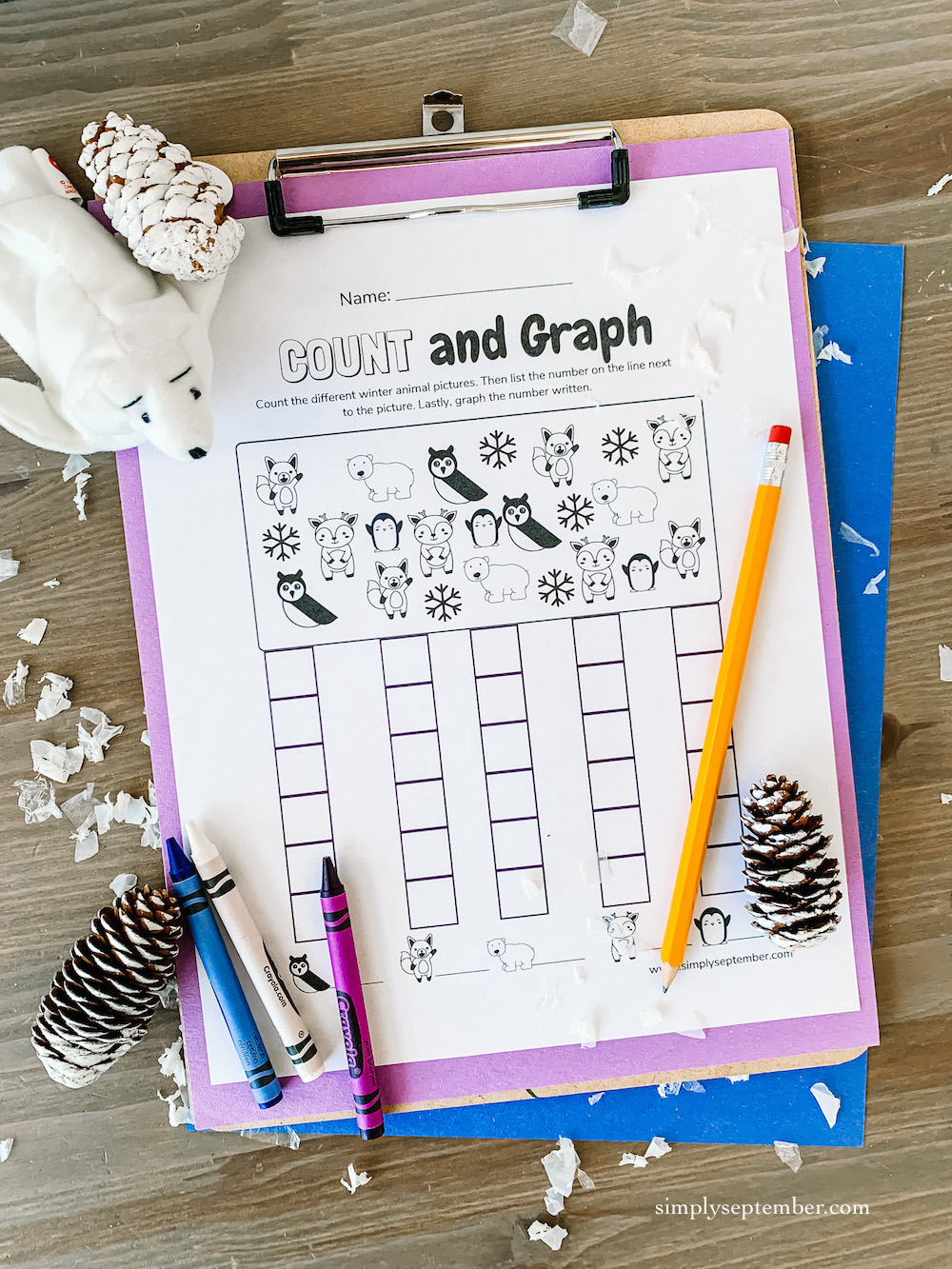 Winter Animals Week: PreK-1st Grade Themed Resources - Simply September