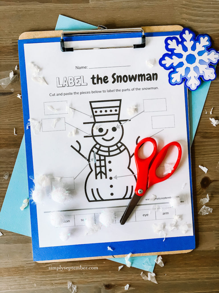 Snow Week: PreK-1st Grade Themed Resources - Simply September